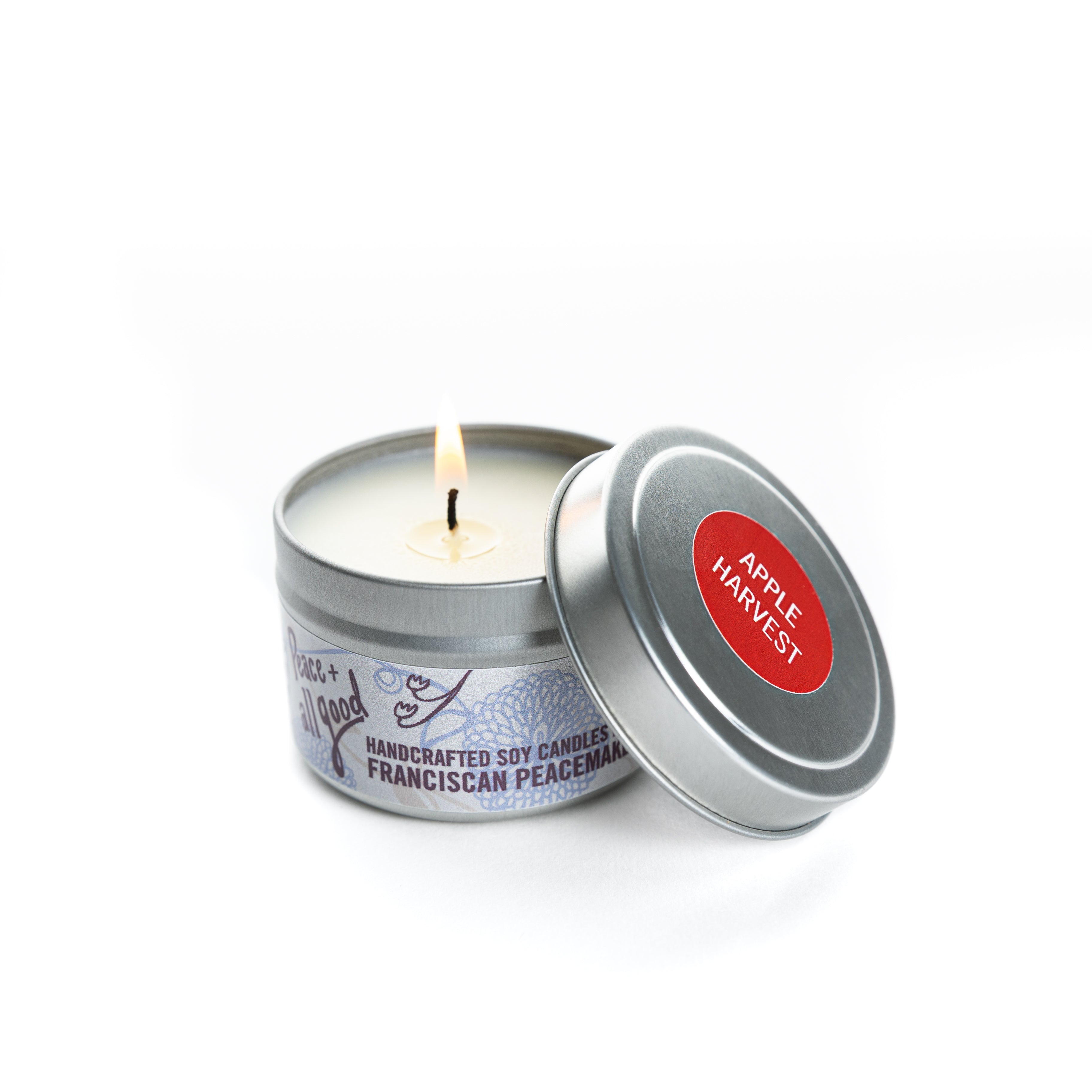 Franciscan Peacemakers Apple Harvest Soy Candle - 4 oz